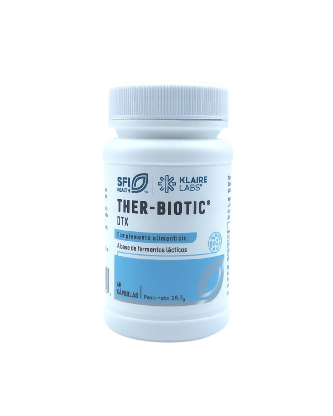THER BIOTIC DTX - 60 caps. (50 Bill. CFUs) - Loja online BioMinds